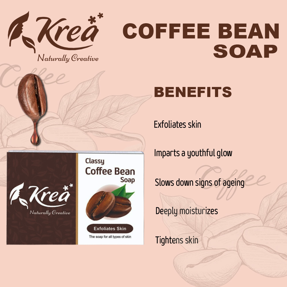 Krea Classy Coffee Bean Soap - Krea Beauty
